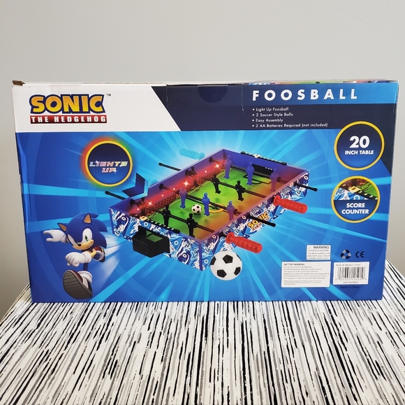 Sonic The Hedgehog | Toys | Sonic The Hedgehog Light Up 2 Inch Foosball ...